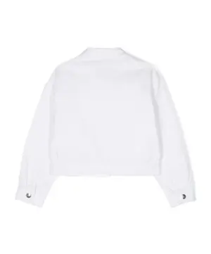 Liu Jo Elasticated-hem Denim Jacket