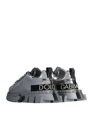 Dolce & Gabbana Solid Color Sneakers