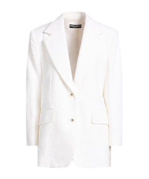 Dolce & Gabbana Single-breasted Bouclé Blazer