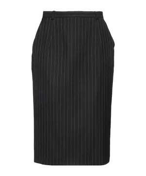 Dolce & Gabbana Striped Midi Skirt