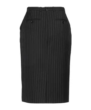 Dolce & Gabbana Striped Midi Skirt