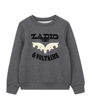 Zadig&Voltaire Logo Print Crewneck Sweatshirt