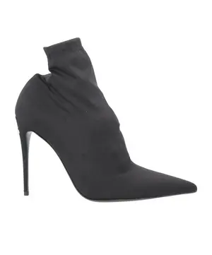 Dolce & Gabbana Solid Color Ankle Boots - Black
