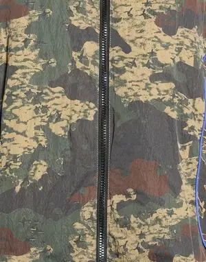 DIESEL® Camouflage Zip-up Hooded Jacket