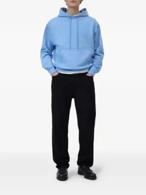 Closed Logo Printed Hoodie - Blue