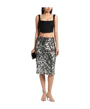 Dolce & Gabbana Sequin Midi Skirt