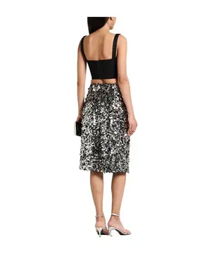 Dolce & Gabbana Sequin Midi Skirt