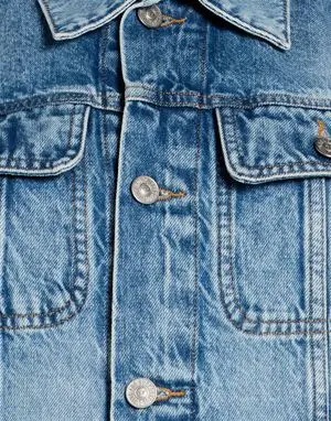 DIESEL® Denim Jacket With Classic Collar