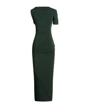 Jacquemus Draped Sleeveless Boat Neck Sheath Dress