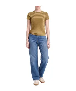 Rag & Bone Striped Ribbed T-shirt