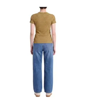 Rag & Bone Striped Ribbed T-shirt