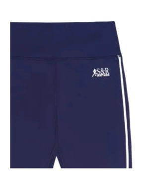 SPORTY  RICH Sr Runner Stripe-detail Leggings