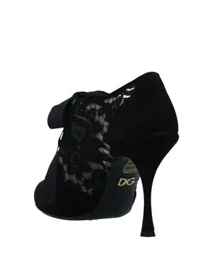 Dolce & Gabbana Solid Color Ankle Boots