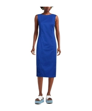 Max Mara Sleeveless Crewneck Midi Dress