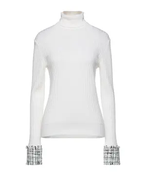 Dolce & Gabbana Solid Color Polo Necks - Off White