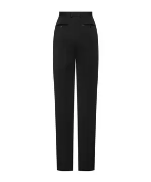 Dolce & Gabbana Solid Color Casual Trousers