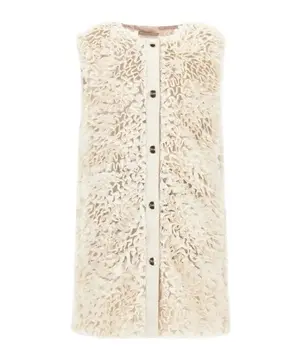 Herno Gathered Georgette Coat