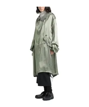 MAISON MARGIELA Lightweight Hooded Trench Coat