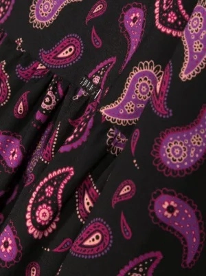 Liu Jo Paisley Print Tiered Dress