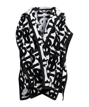 Burberry Sleeveless Hoodie With Logo Print