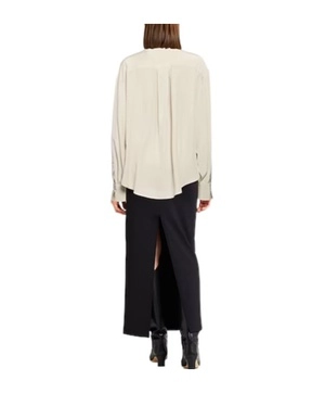 Brunello Cucinelli Solid Color V-neck Shirt