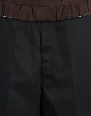 MAISON MARGIELA Two-tone Gabardine Bermuda Shorts