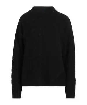 Max Mara Minimal Solid Knit Sweater - Black