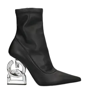 Dolce & Gabbana Sculptural Heel Ankle Boots