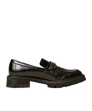 TWINSET Oval-clasp Loafers - Black