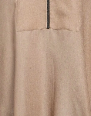 Brunello Cucinelli Long-sleeved Embellished Top