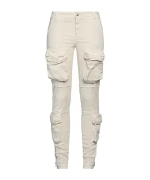 DIESEL® Solid Color Casual Trousers - Off White
