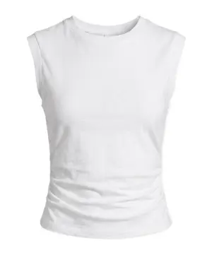 ALLSAINTS West Ruched Sleeveless Top