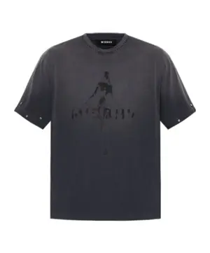 MISBHV Short-sleeved Crewneck T-shirt - Black