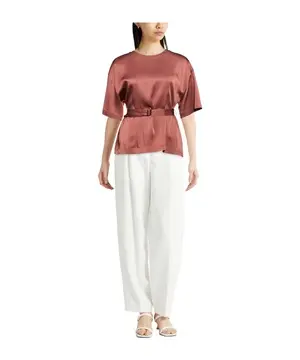 Brunello Cucinelli Solid Color Tops