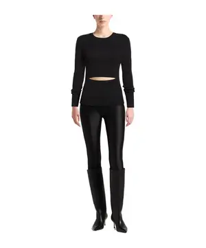 DIESEL® Solid Color Knitted Top