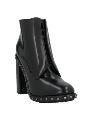 Dolce & Gabbana Solid Color Ankle Boots