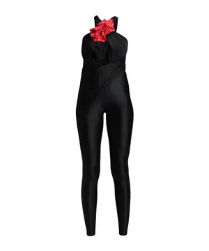 Saint Laurent Sleeveless V-neck Dress - Black
