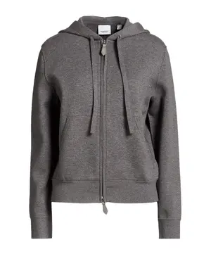 Burberry Lightweight Knit Zip-up Cardigan With Embroidered Logo