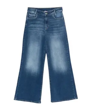 Liu Jo Wide Leg Belt Loop Jeans