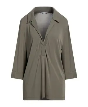 Max Mara Solid Color Tops - Green