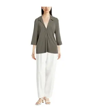 Max Mara Solid Color Tops