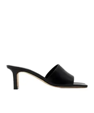 AeydĒ 60mm Jeanie Mules - Black