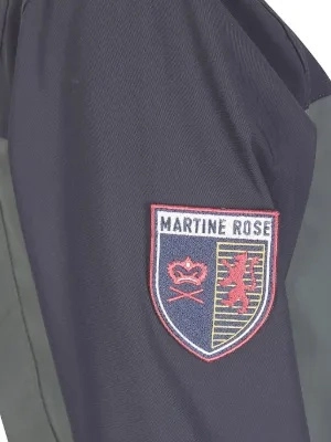 Martine Rose Paneled Logo Patch Jacket