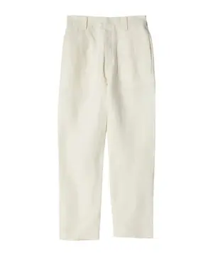 UMA WANG Pier Straight Leg Trousers - White