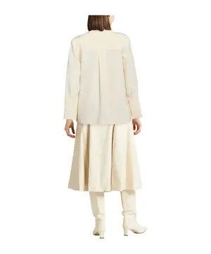 Max Mara Solid-color Satin Shirt
