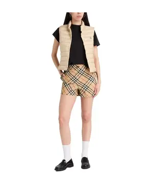 Burberry Checkered Drawstring Shorts