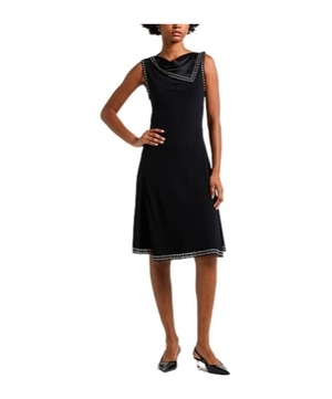 Burberry Sleeveless Solid-color Dress