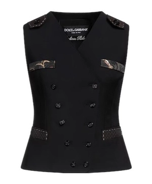 Dolce & Gabbana Doublebreasted Sleeveless Jacket