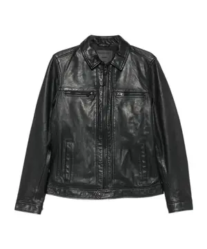 ALLSAINTS Luck Leather Jacket - Black