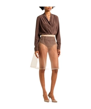 Brunello Cucinelli V-neck Crepe Bodysuit